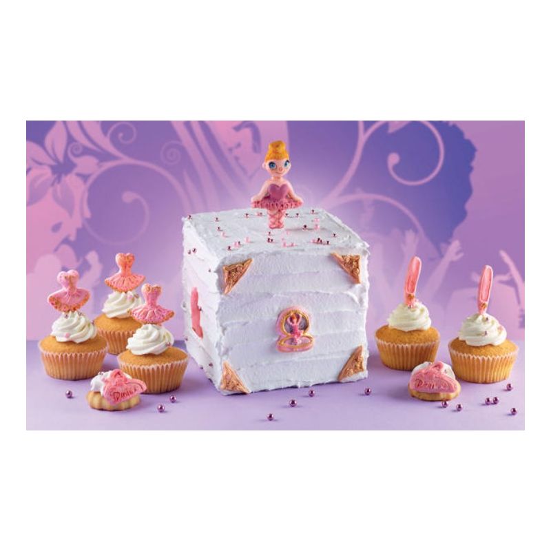 Moule silicone thème danseuse HT 20mm - Moule cake design