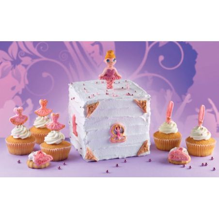 Moule silicone thème danseuse HT 20mm - Moule cake design